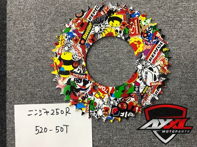 DIXER PARTS製 ゼファー750用デザインリアスプロケット｜AxxL